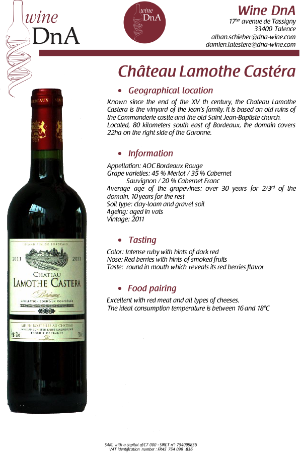 Château Lamothe Castéra